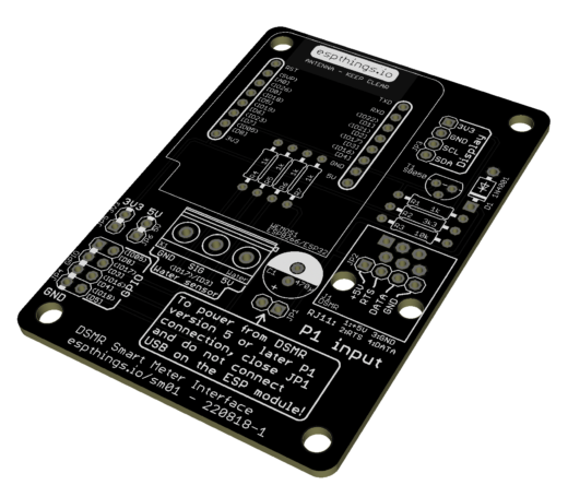 ET-SM01 - DIY DSMR P1 smart meter - ingeniousmakers.com