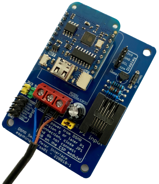 ET-SM01 - DIY DSMR P1 smart meter - ingeniousmakers.com