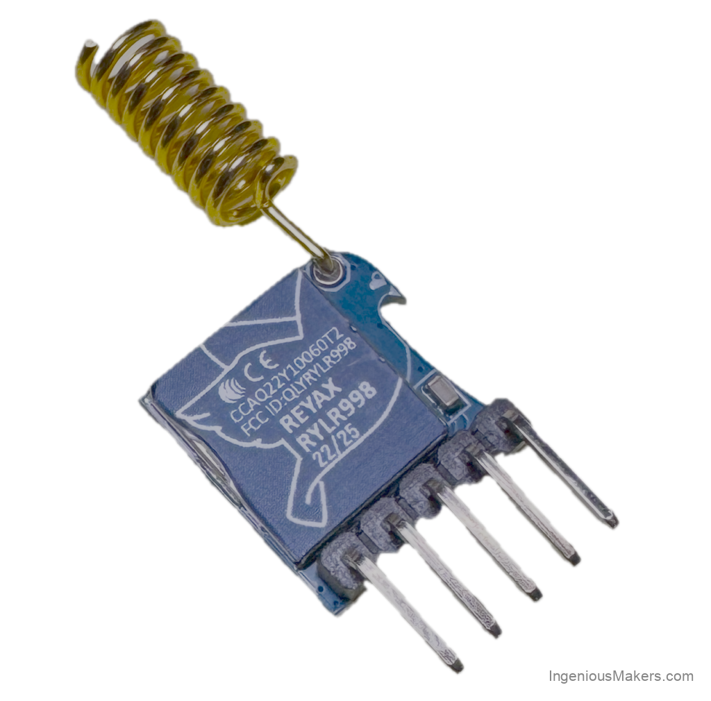 Review: REYAX RYLR998 LoRa Modules - ingeniousmakers.com