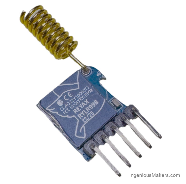 Review: REYAX RYLR998 LoRa Modules - ingeniousmakers.com